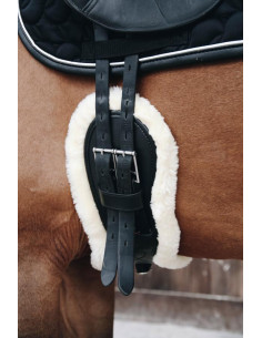 Sangle Courte Waldhausen En Cuir Comfort | Sangles Pour Chevaux