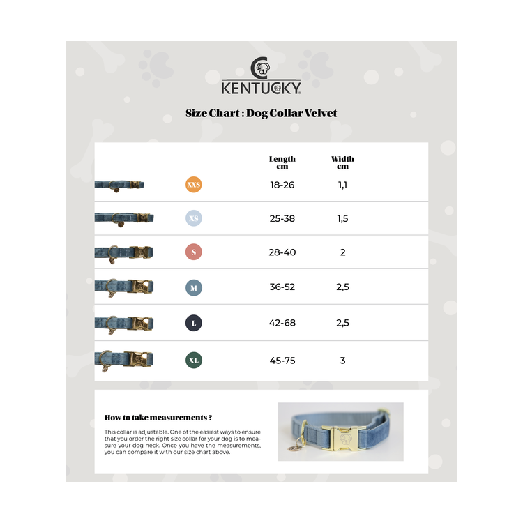 Collier pour chien Kentucky Pied De Poule | Accessoires pour chien