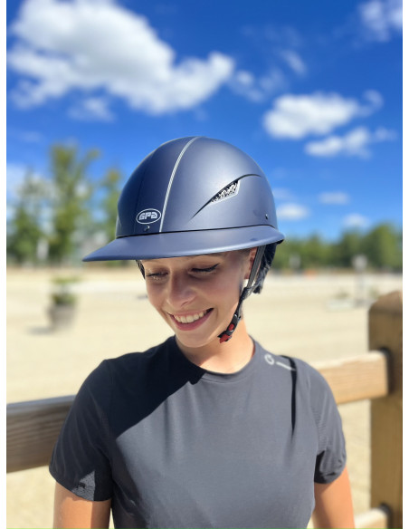 Casque GPA Easy First Lady Hybride Mat | Casques Equitation