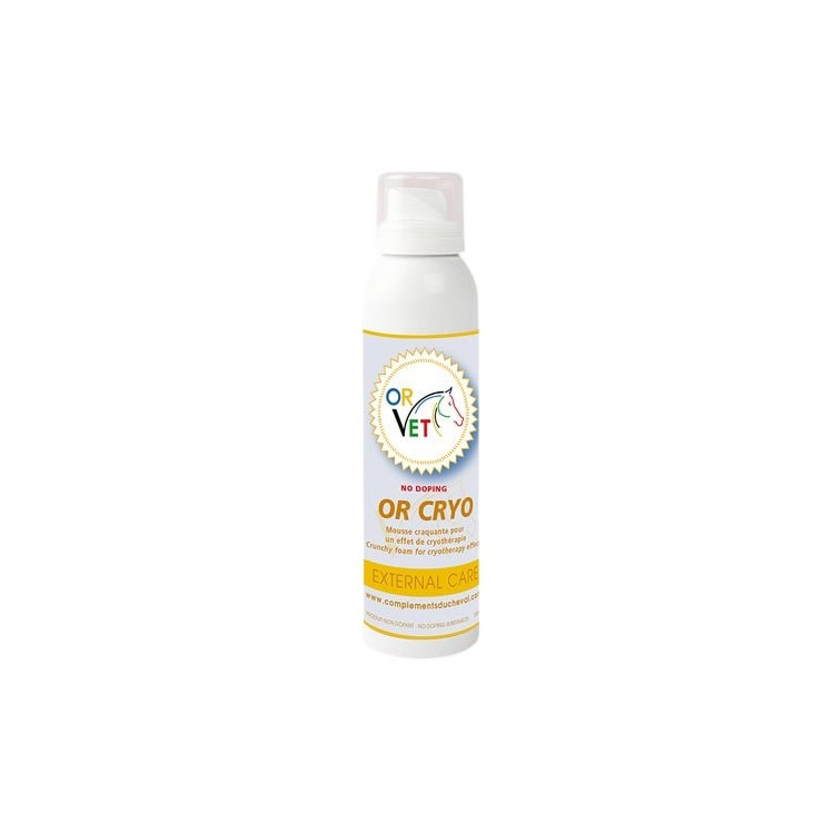 Mousse OR-VET Or Cryo | Récupération