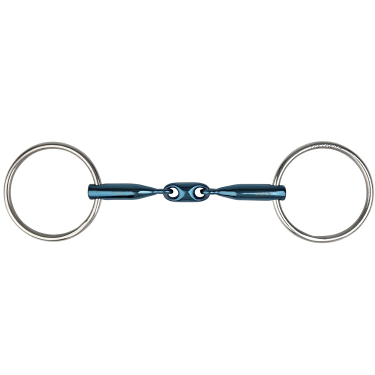 Mors 2 Anneaux Metalab "Eco Blue" Double Brisure | Embouchures